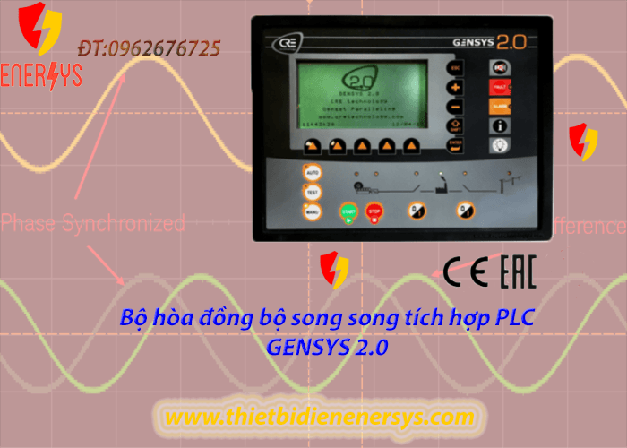 Bộ hòa đồng bộ Gensys 2.0 - Thiết bị điện Enersys