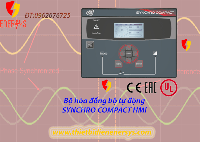 Bộ hoà tự động Synchro Compact - Thiết bị điện Enersys